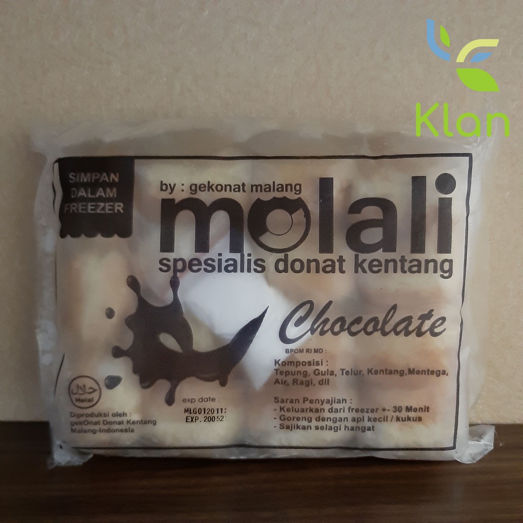 Jual MOLALI DONAT KENTANG ISI COKLAT | Shopee Indonesia