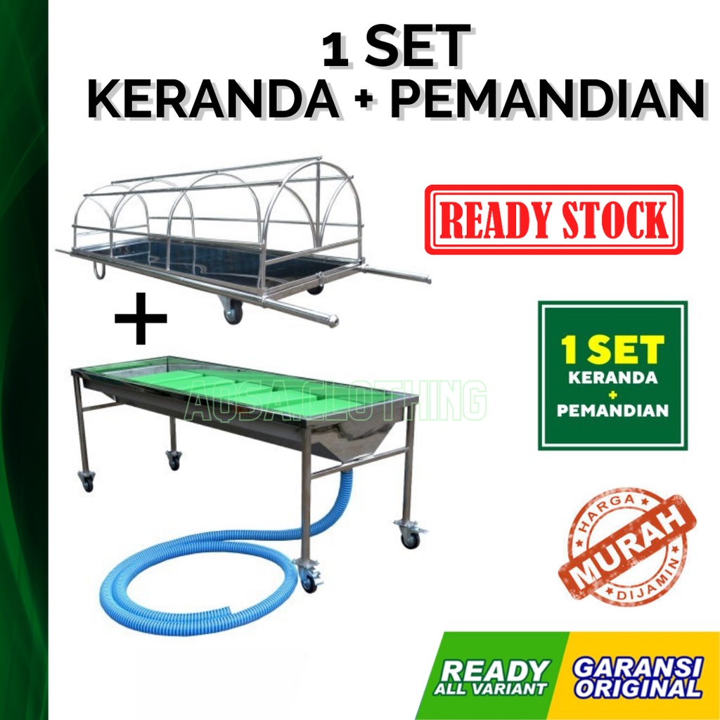 Jual KERANDA MAYAT DAN TEMPAT PEMANDIAN JENAZAH 1 SET HARGA MURAH ...