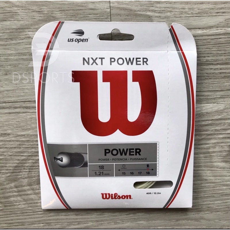 Jual Wilson NXT Power Feel + Power ( Tennis String Senar Tenis ...