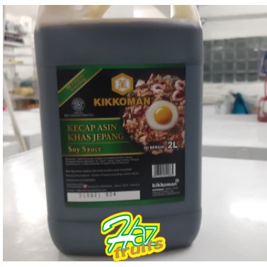 Jual KIKKOMAN KECAP ASIN KHAS JEPANG (SOY SAUCE) 2 LITER | Shopee Indonesia