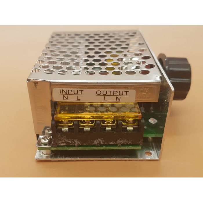 Jual dimer SCR voltage speed controller 4000 w watt 220 V AC dimmer ...