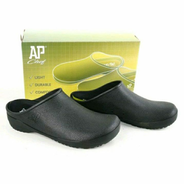 Jual SEPATU AP CHEF HITAM ORIGINAL BEST QUALITY - Sepatu dapur anti ...
