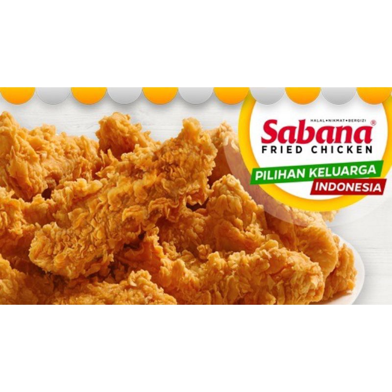 Jual sabana fried chicken ( paket ayam nasi 10 ) | Shopee Indonesia