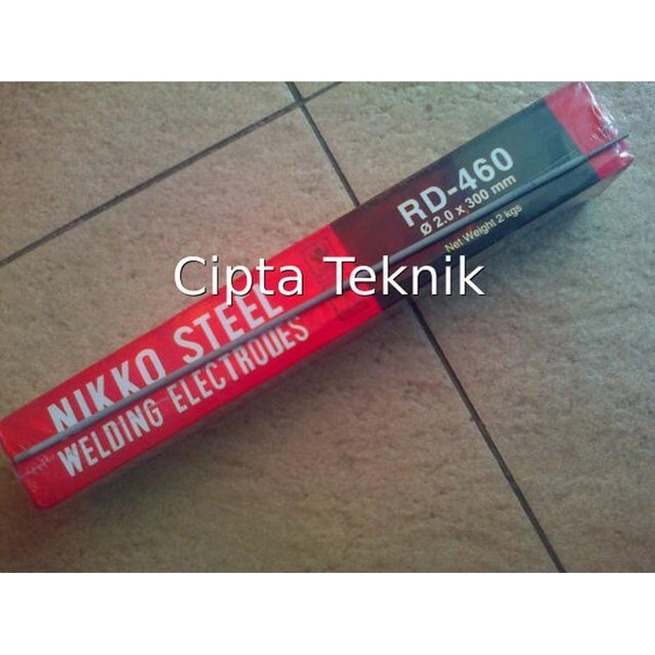 Jual Kawat las nikko steel RD 460 2mm | Shopee Indonesia