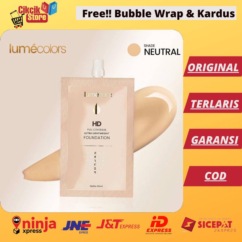 Jual Foundation Lumecolors Shade NEUTRAL Untuk Kulit Kuning Langsat ...