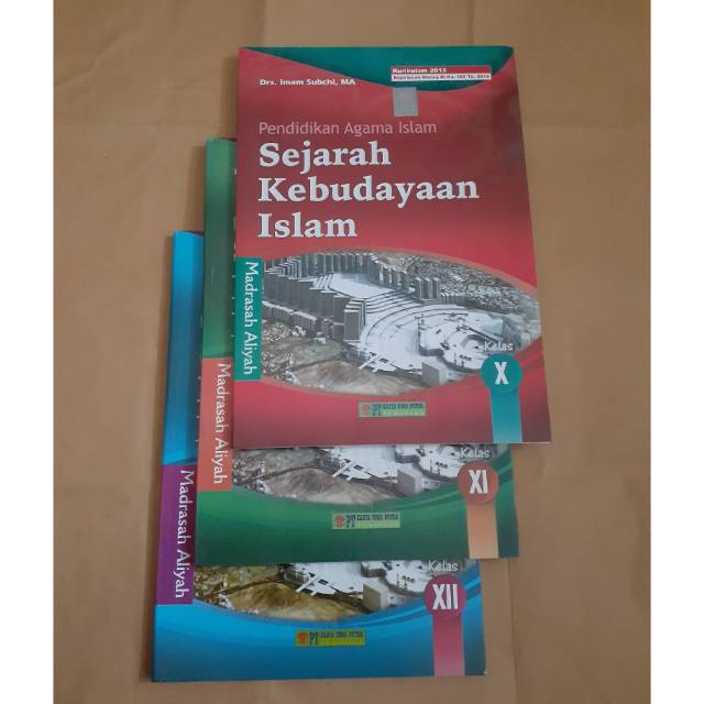 Jual Buku Sejarah Kebudayaan Islam MA Kelas 10,11,12 kurikulum 2013(Toha Putra) | Shopee Indonesia