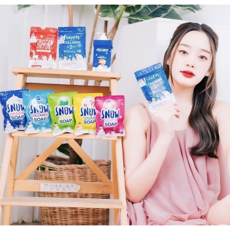Jual FROZEN COLLAGEN 2IN1 BODY LOTION 250ML || SNOW WHIP GLUTA ACNE ...