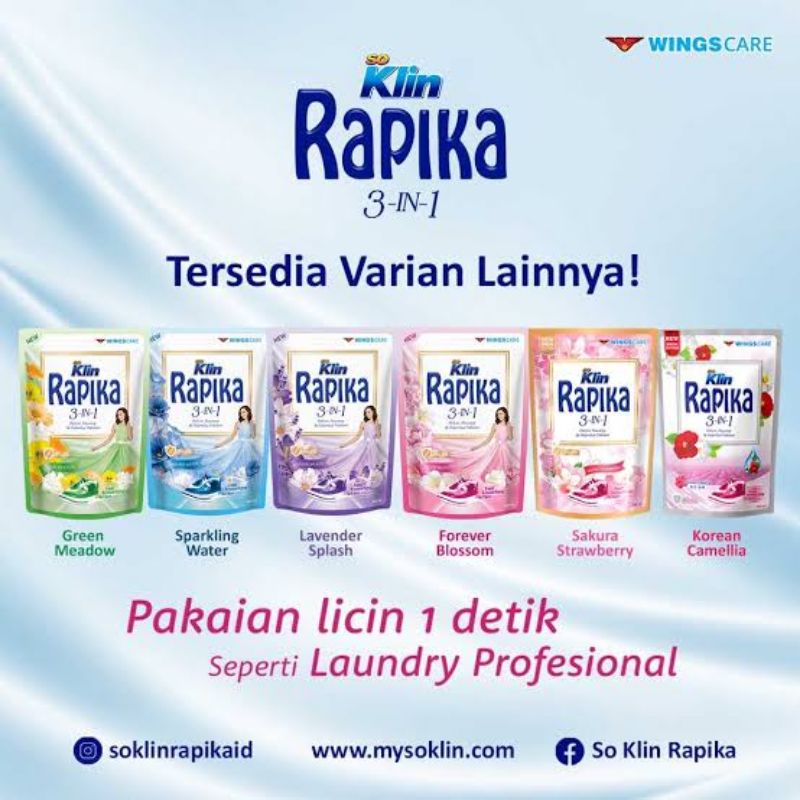Jual Rapika 3in1 isi 400ml | Shopee Indonesia