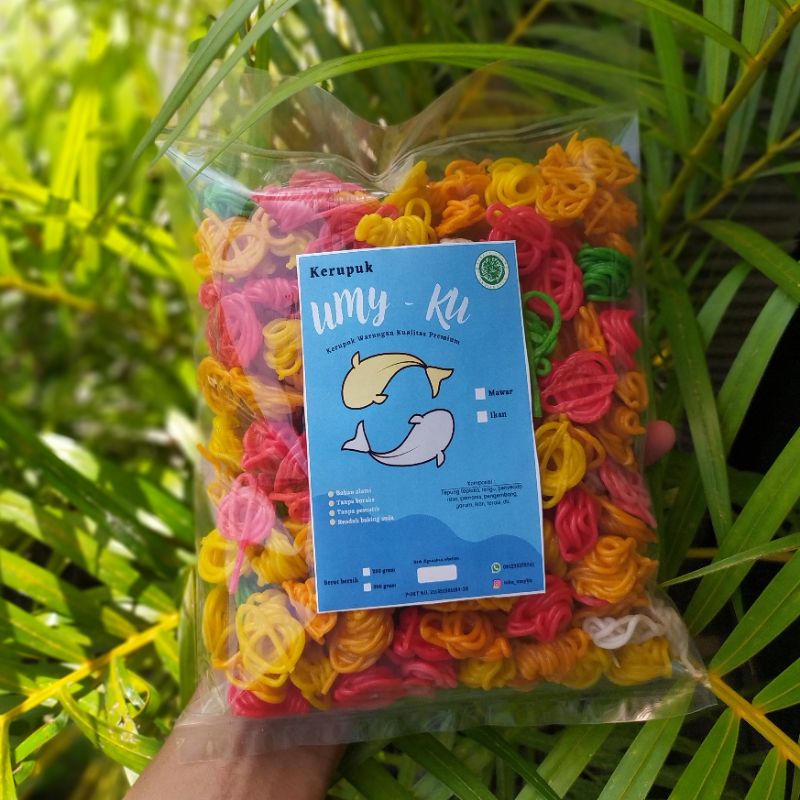Jual kerupuk keong kerupuk udel mini kerupuk mawar mini mentah | Shopee ...