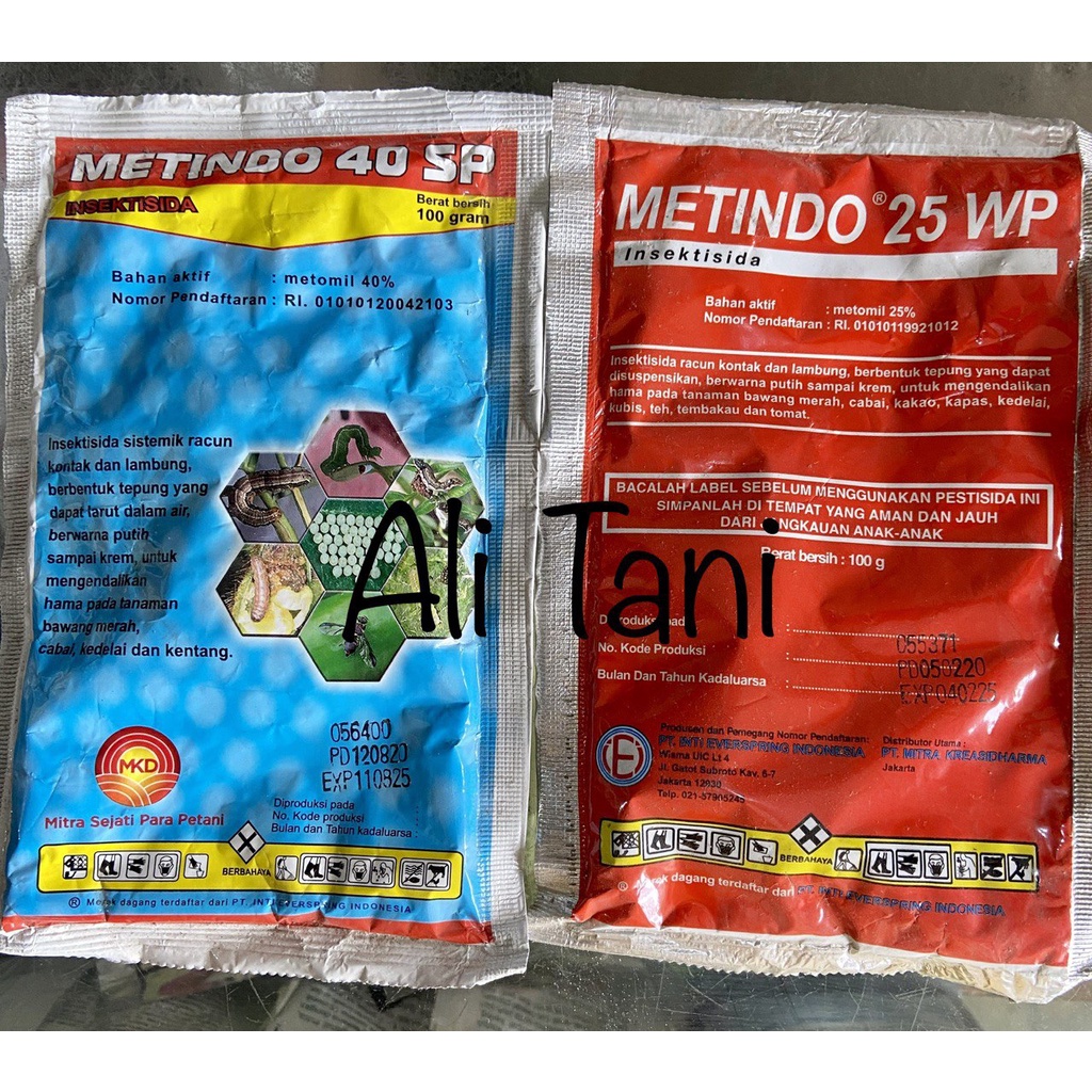 Jual Insektisida METINDO 25 WP dan 40 SP Kemasan 100 GR | Shopee Indonesia