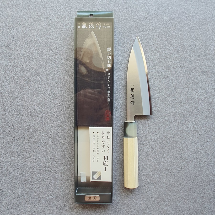 Jual Narihira Ryutoku 150 mm Deba FC-572 Octagonal Handle Pisau Jepang ...