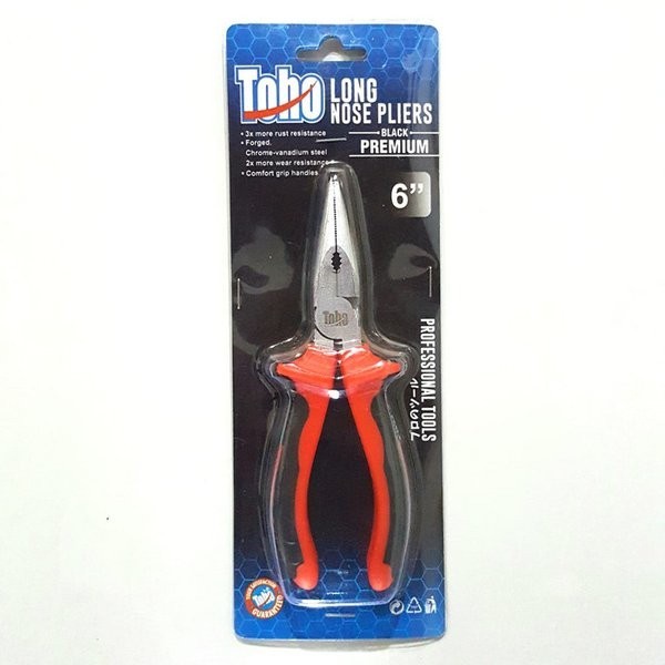 Jual Toho Tang Lancip/Long Nose Pliers German Type Original/Ori - 6 Inch | Shopee Indonesia