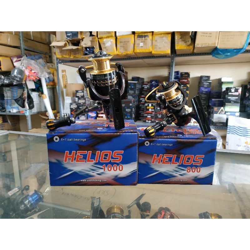 Jual REEL EXORI HELIOS 800/1000 POWER HANDLE | Shopee Indonesia