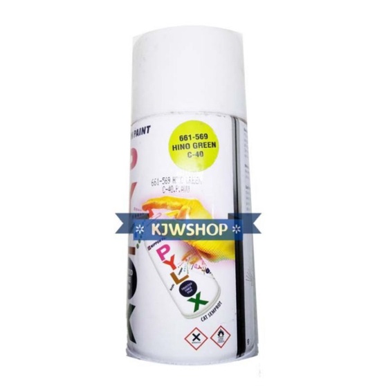 Jual Hino Green 661-569 Pylox Cat Semprot Aerosol Paint 300cc Spray ...