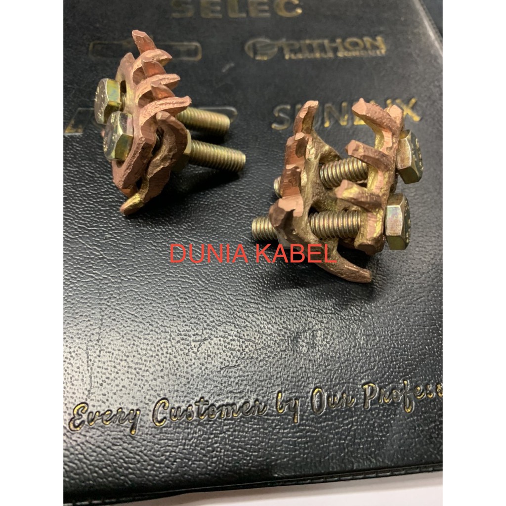 Jual Klem Kuku Macan Clem Clamp Grounding | Shopee Indonesia