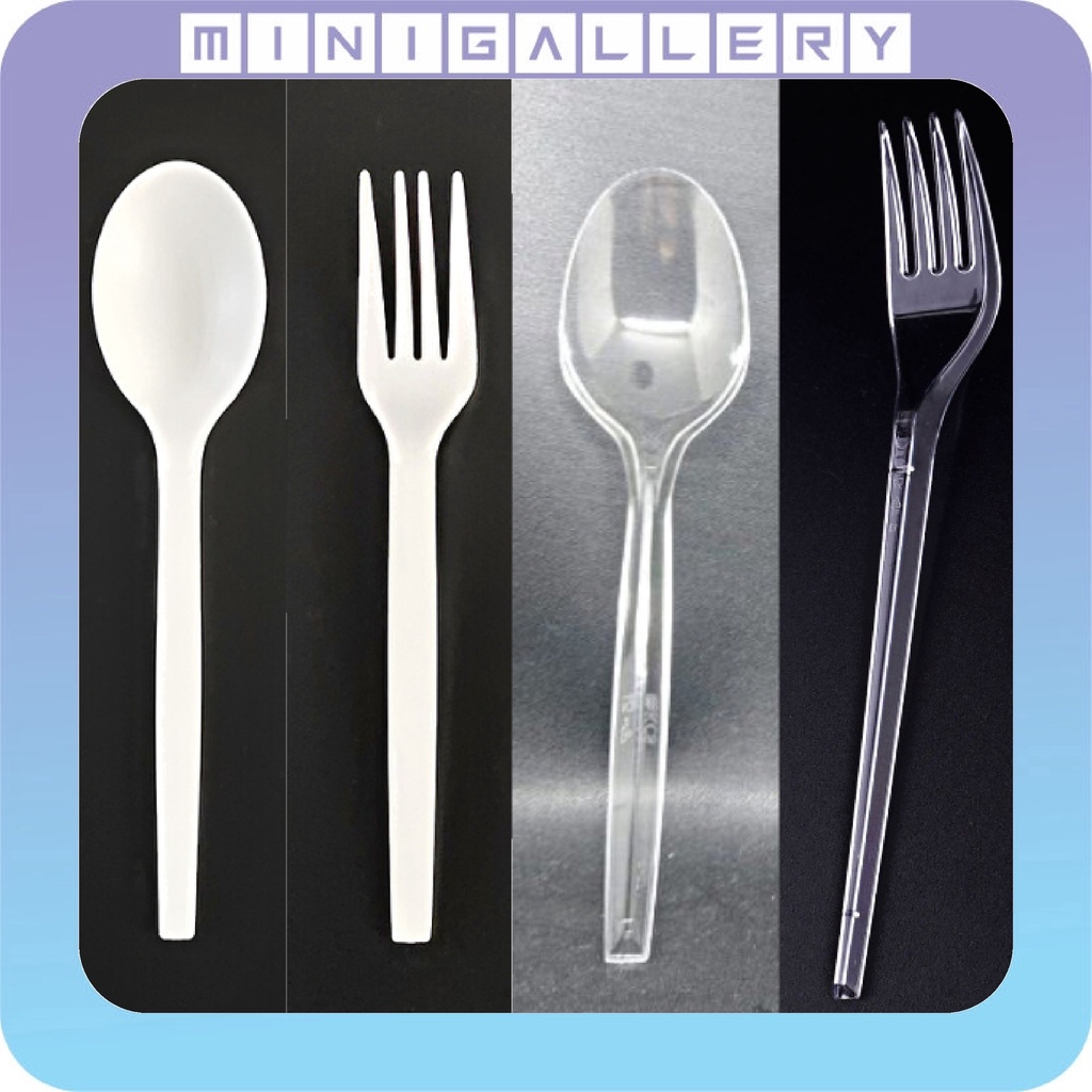 Jual Sendok Plastik Bening Transparant Isi 25 Pcs | Shopee Indonesia