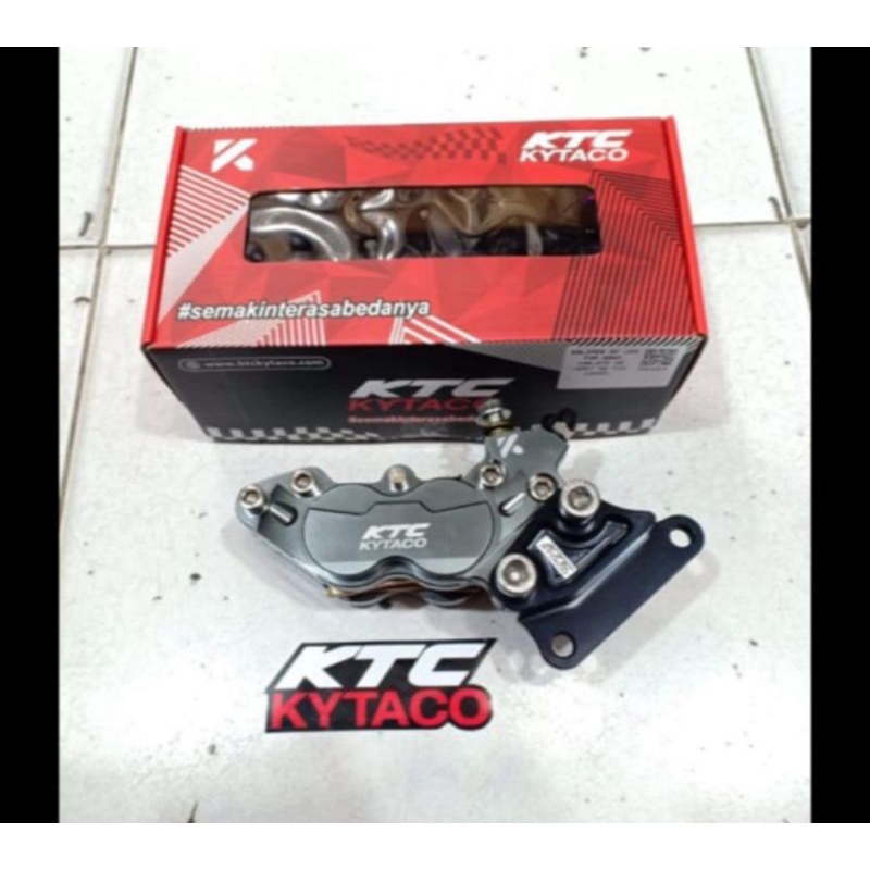 Jual KALIPER KTC 4 PISTON UNTUK AEROX 155 GREY | Shopee Indonesia