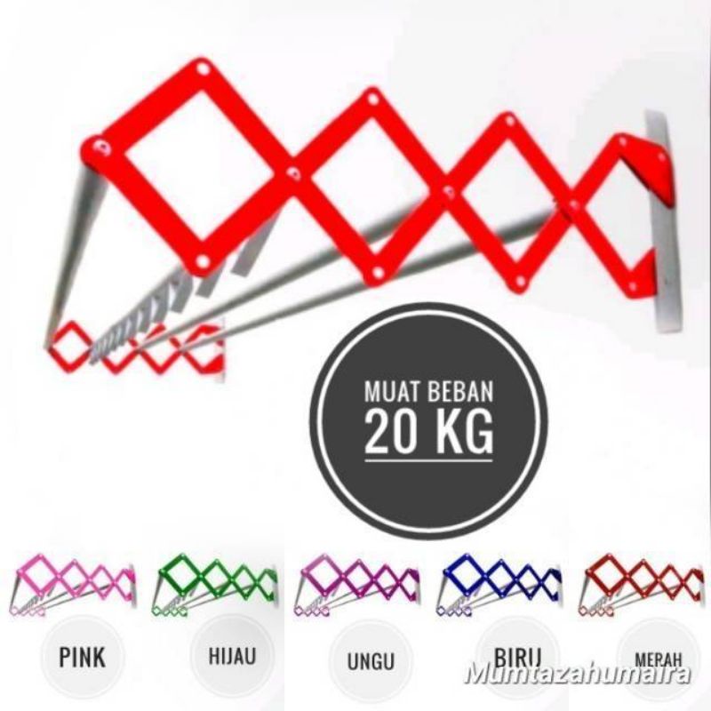 Jual JEMURAN DINDING LIPAT FLEKSIBEL JEMURAN PORTABLE SUDUT JEMURAN ...