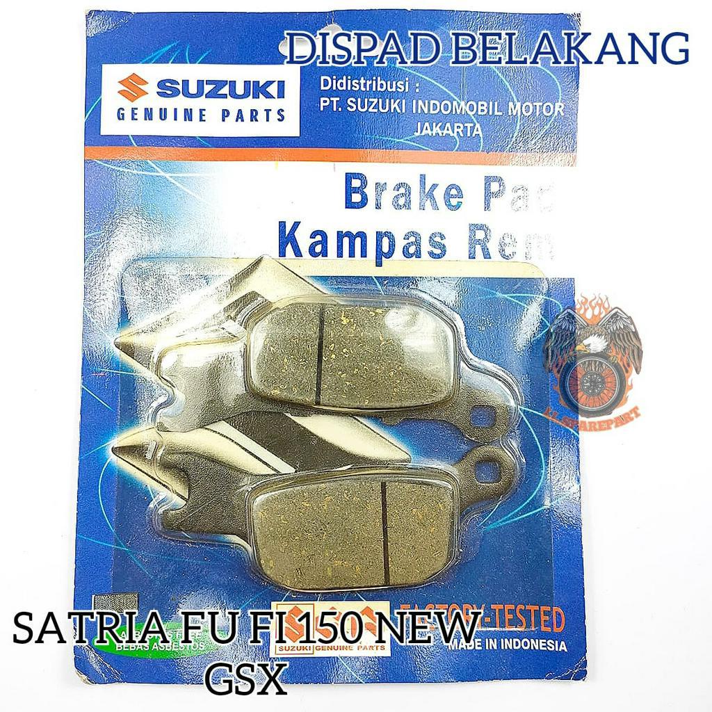 Jual DISPAD DISC PAD KAMPAS REM BELAKANG SUZUKI SATRIA FU FI 150 NEW ...