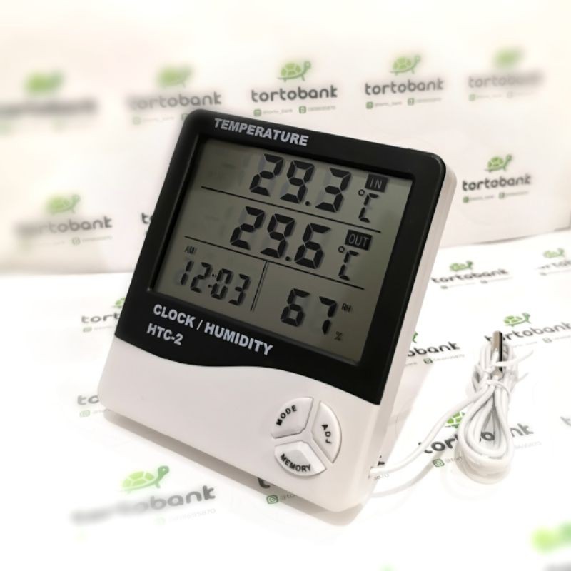 Jual THERMOMETER HYGROMETER - PENGUKUR SUHU DAN HUMIDITY KANDANG KURA ...