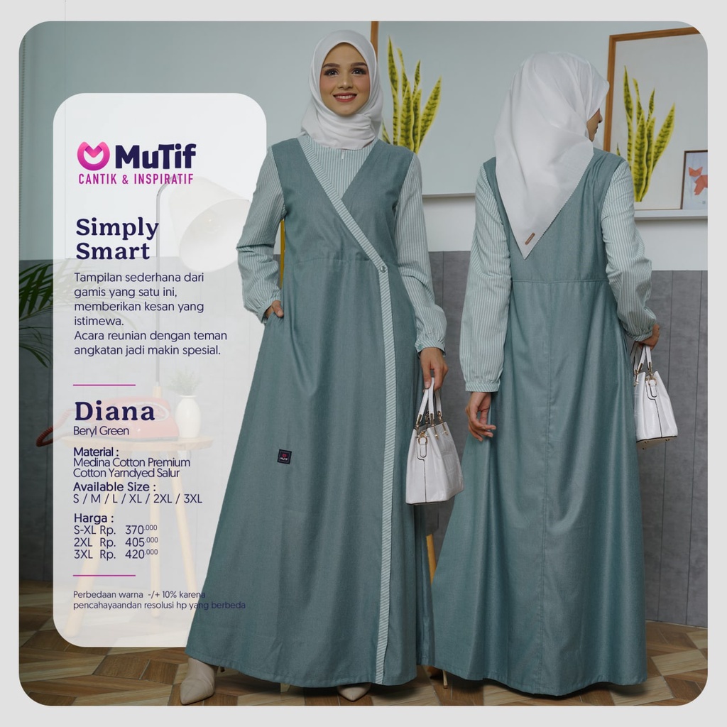 Jual GAMIS MUTIF DIANA/ GAMIS DEWASA MUTIF DIANA/ GAMIS PREMIUM MUTIF ...