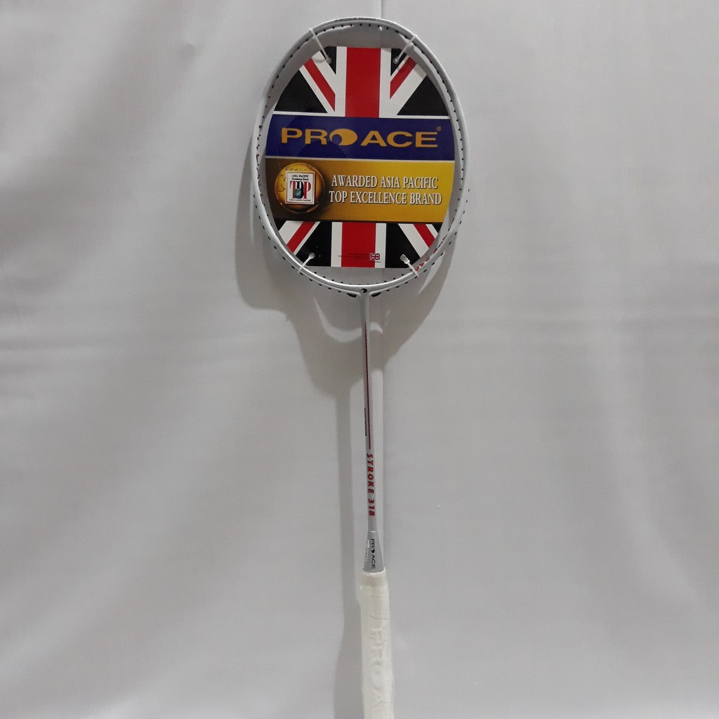 Jual Raket Original Pro Ace Stroke 318 Badminton Bonus Komplit | Shopee ...