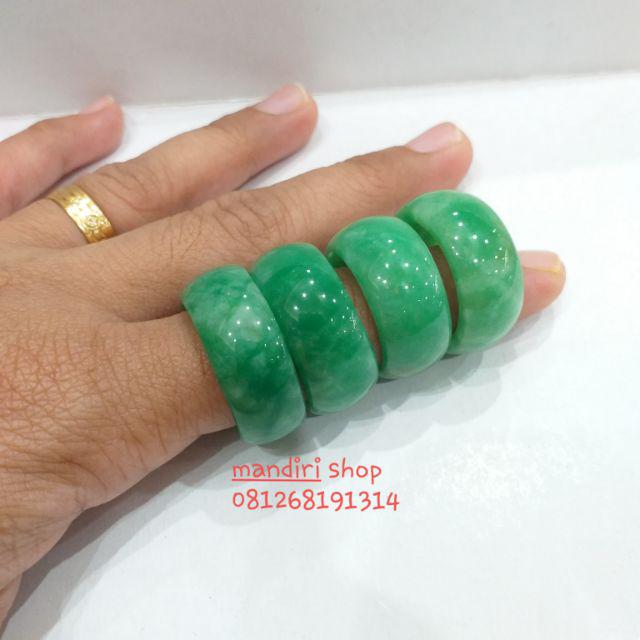 Jual Cincin ring batu giok burma asli natural | Shopee Indonesia