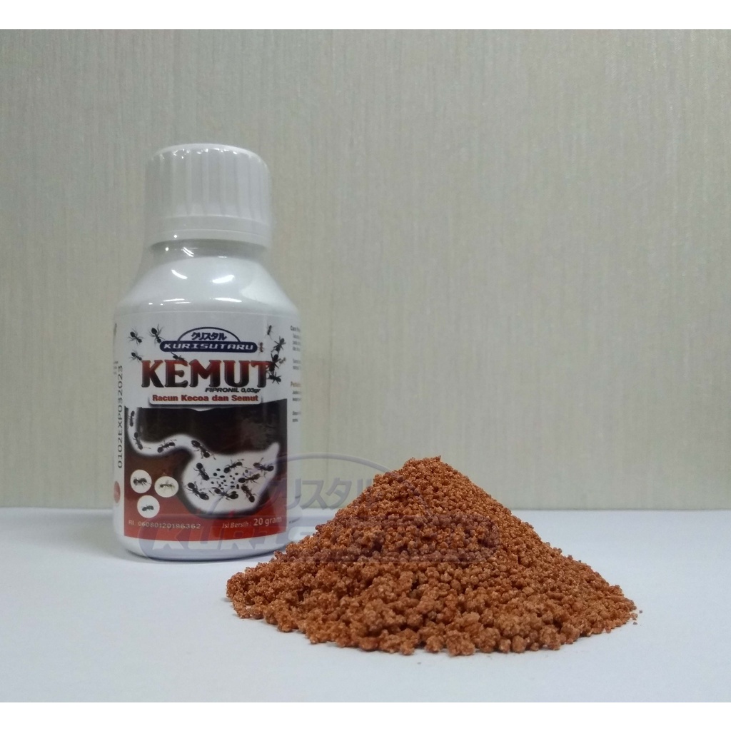 Jual KEMUT - Racun Kecoa dan Semut - 20gr per Btl - Racun semut - Racun ...