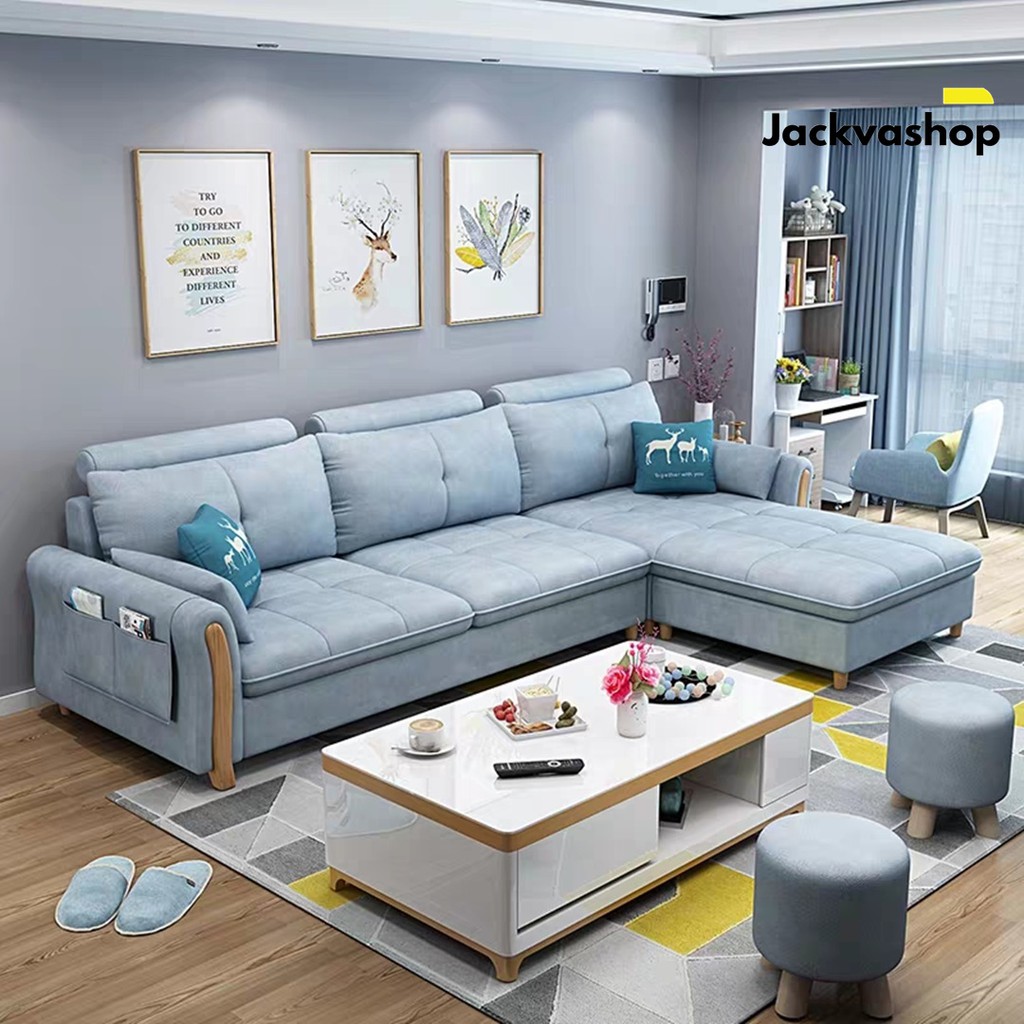 Jual Sofa Sofa Minimalis Sofa L Sudut Sofa Tamu Minimalis | Shopee ...