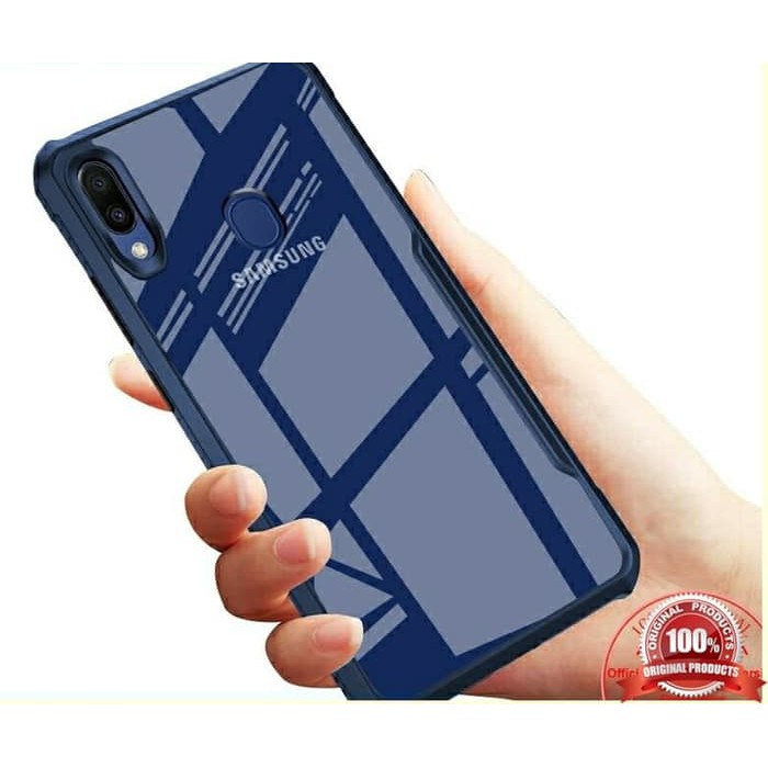 Jual Case Samsung M20 Armor Bumper Transparent Clear KoRi Original ...