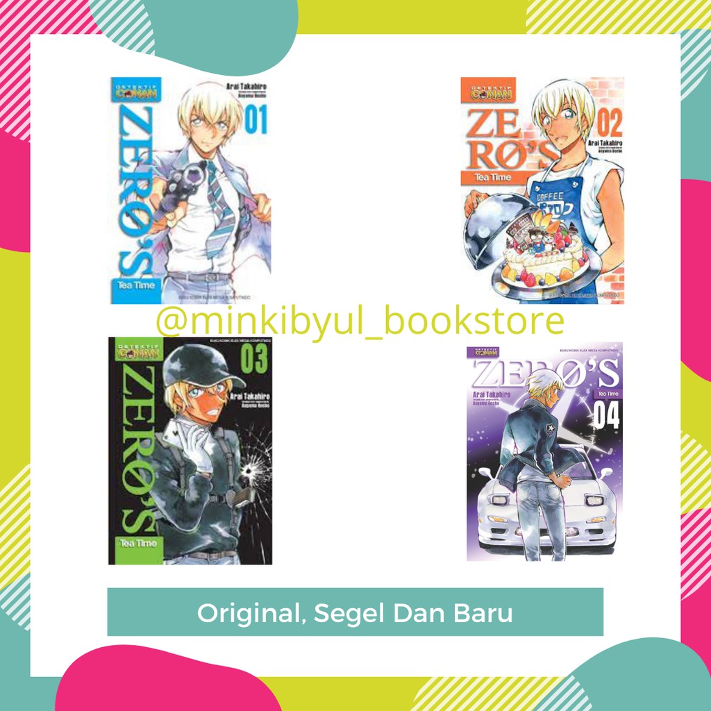 Jual komik Seri Detektif Conan Zero`s Tea Time ( Ready Semua volume ) | Shopee Indonesia