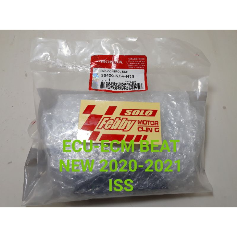 Jual ECU-ECM-CDI HONDA NEW BEAT 2020-2021 ISS ORIGINAL AHM 30400-K1A ...