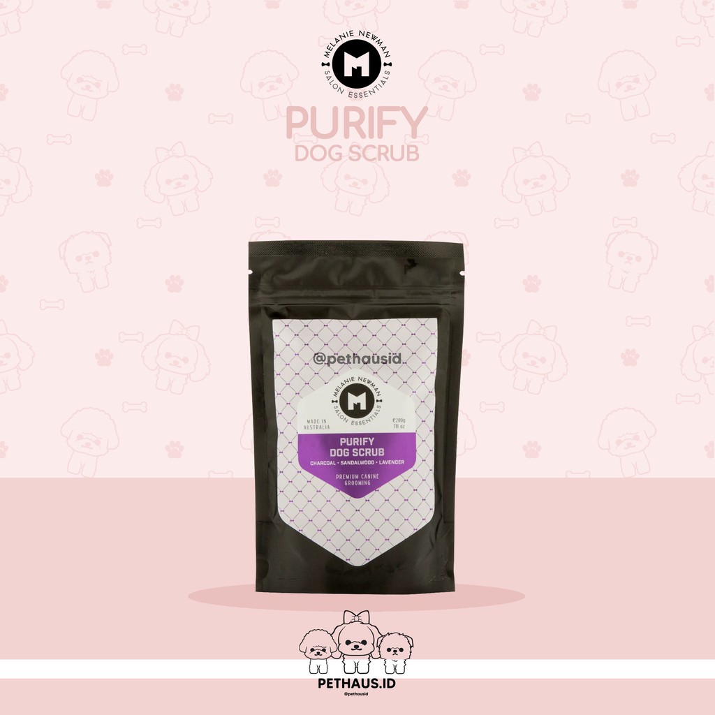 Jual MELANIE NEWMAN Purify Dog Scrub 200GR | Shopee Indonesia