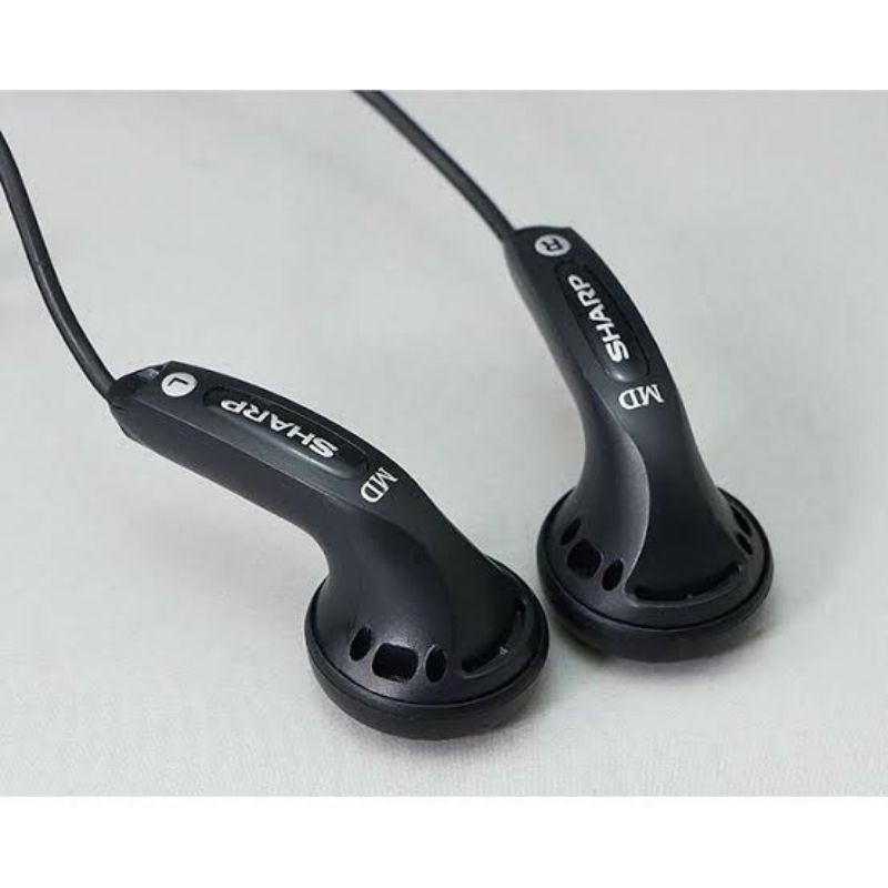Jual Earbud SHARP MD MX300 Earbud Earphone Bass Good Sound Quality ...