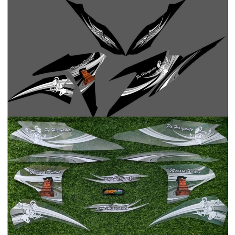 Jual STRIPING STICKER VARIO OLD 125 LIVERY BUS PO HARYANTO WAYANG ...