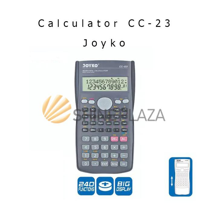 Jual Calculator Scientific Joyko CC-23 - Kalkulator Joyko Scientific CC ...