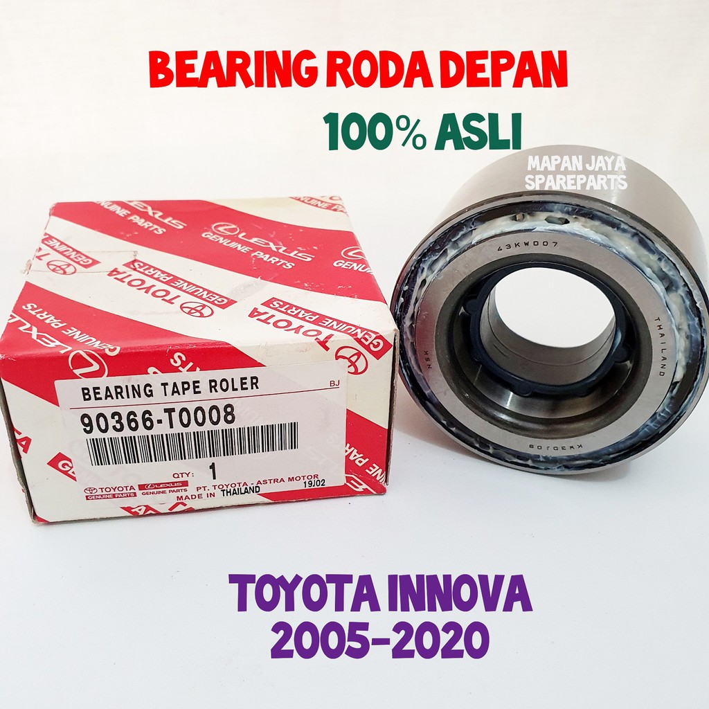 Jual ORI BEARING RODA DEPAN INNOVA INOVA 2005-2021 | Shopee Indonesia