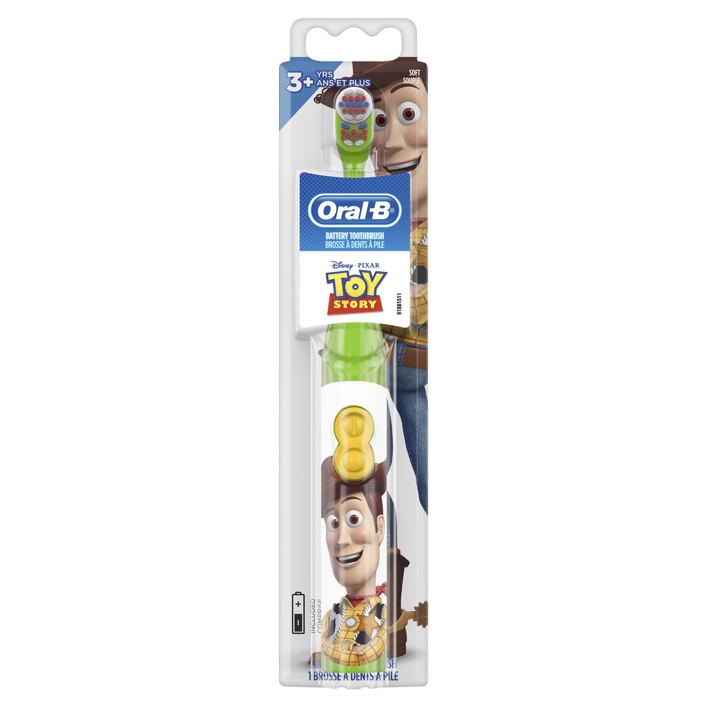 Jual Oral-B Kids Battery Toothbrush Disney Pixar Toy Story | Shopee ...