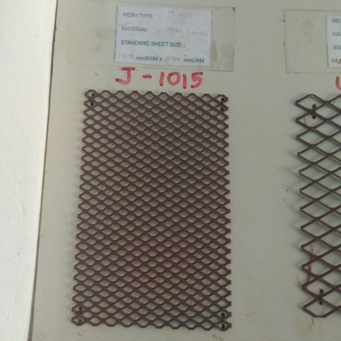 Jual 1 Rol Jilumesh Expanded Metal Besi J-1015 | Shopee Indonesia