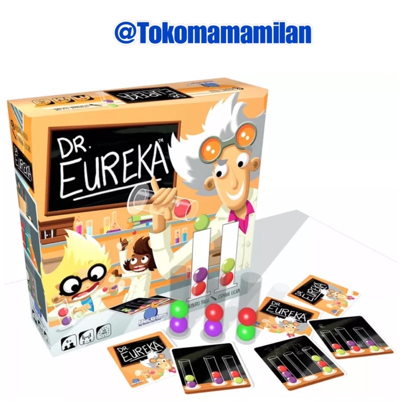 Jual Dr Eureka Board Game Anak Usia 8 Tahun | Family Game 2-4 Players ...