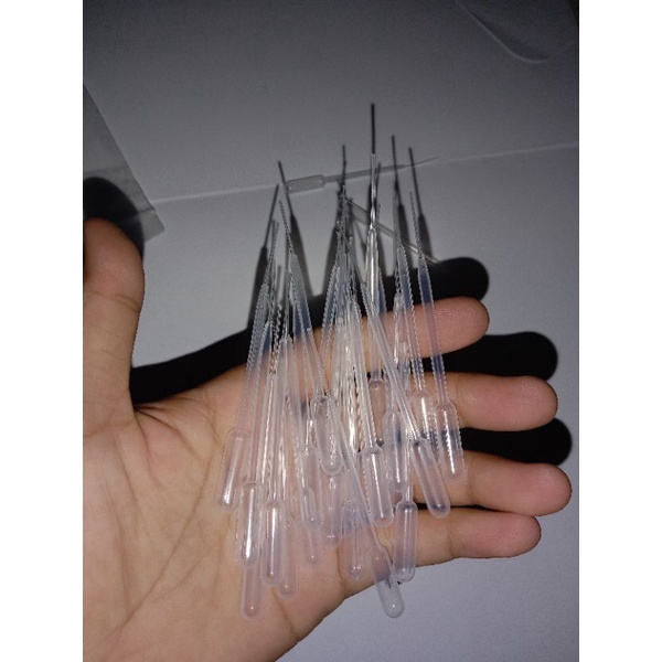 Jual PIPET PLASTIK KECIL ukuran 7 cm atau 0.5 ml | Shopee Indonesia