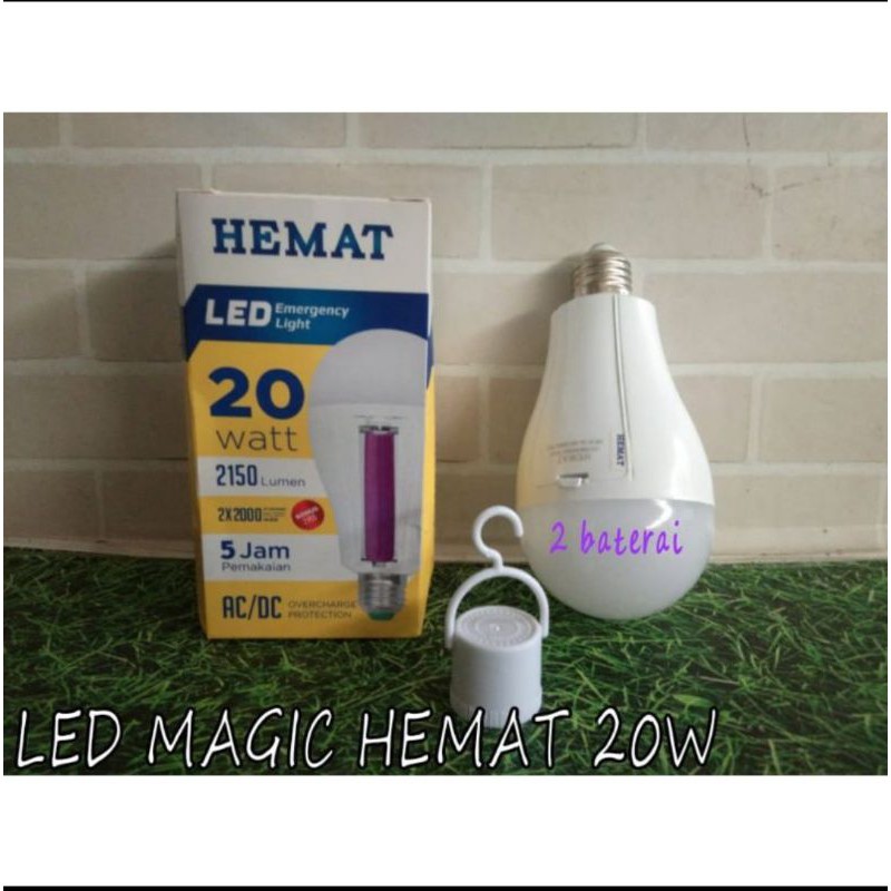 Jual LAMPU LED EMERGENCY 20 WATT,LAMPU MAGIC EMERGENCIY LED 20 WATT SUPER TERANG,LAMPU MAGIC ...