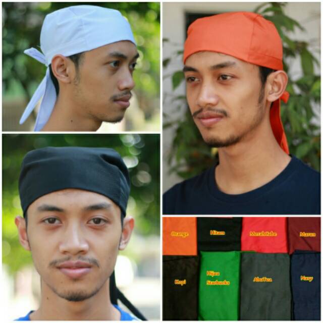 Jual Topi Koki Topi Chef Topi Bedah Model Jepang untuk Barista ...