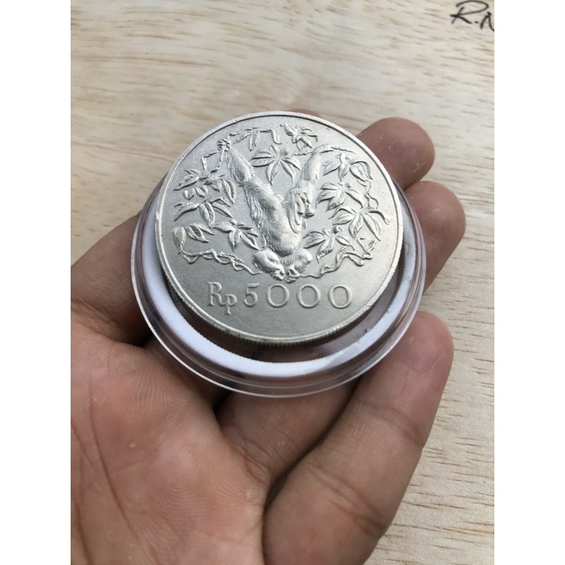 Jual Koin Kuno 5000 Rupiah Otan 1974 Istimewa detail | Shopee Indonesia