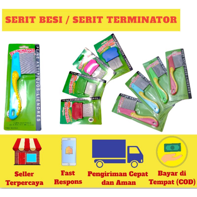 Jual SERIT BESI / SERIT KUTU / SERIT TERMINATOR | Shopee Indonesia