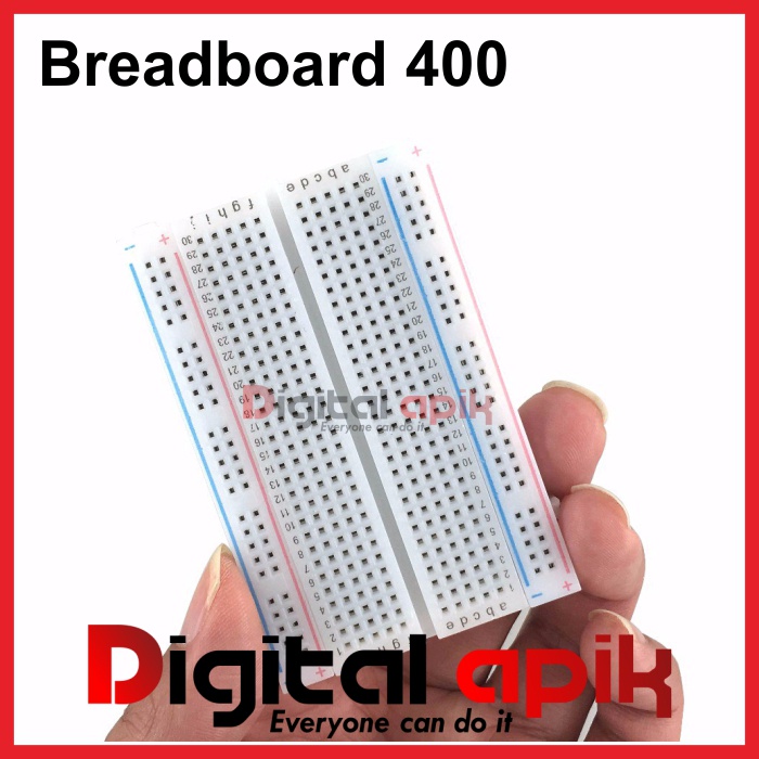 Jual Breadboard 400 titik Point Projectboard Protoboard Mini Solder MB102 | Shopee Indonesia