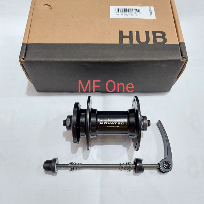 Jual Hub Freehub Depan Novatec Bearing 32H Discbrake 6 Bolt Alloy ...