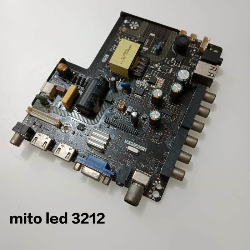 Jual MESIN TV- MOBO - MB - MAINBOARD TV LED MITO 3212 | Shopee Indonesia