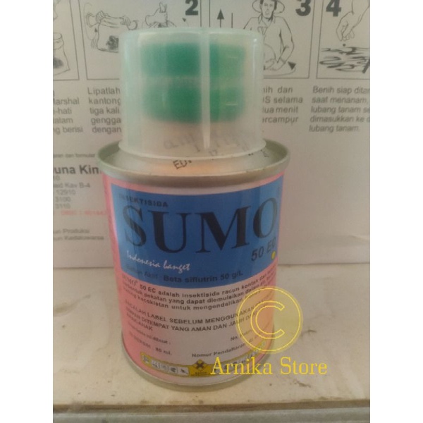 Jual Sumo 50 ec 80ml insektisida mengatasi ulat pada jagung ASLI ...