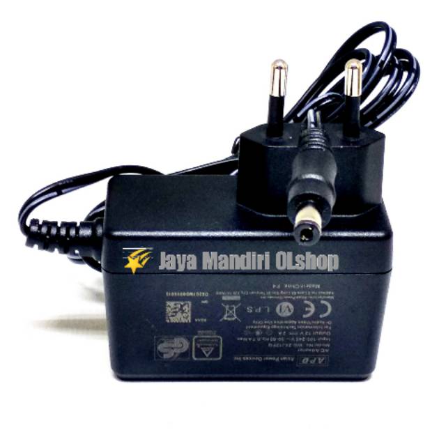 Jual ADAPTOR 12V - 2A / 2 AMPERE 12 VOLT ( KUALITAS BAGUS ) | Shopee ...